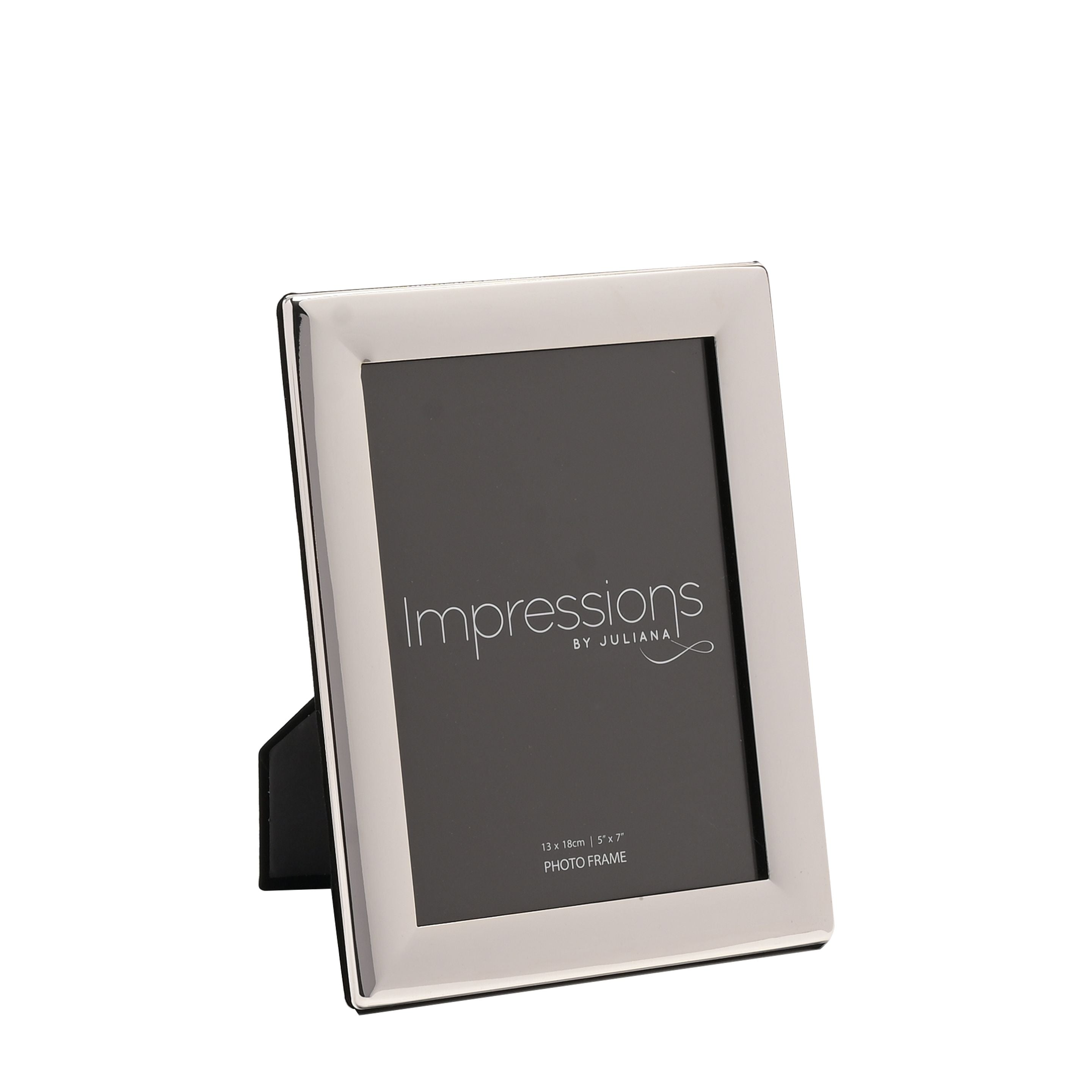 Silverplated Photo Frame Curved Edge - 5" x 7"