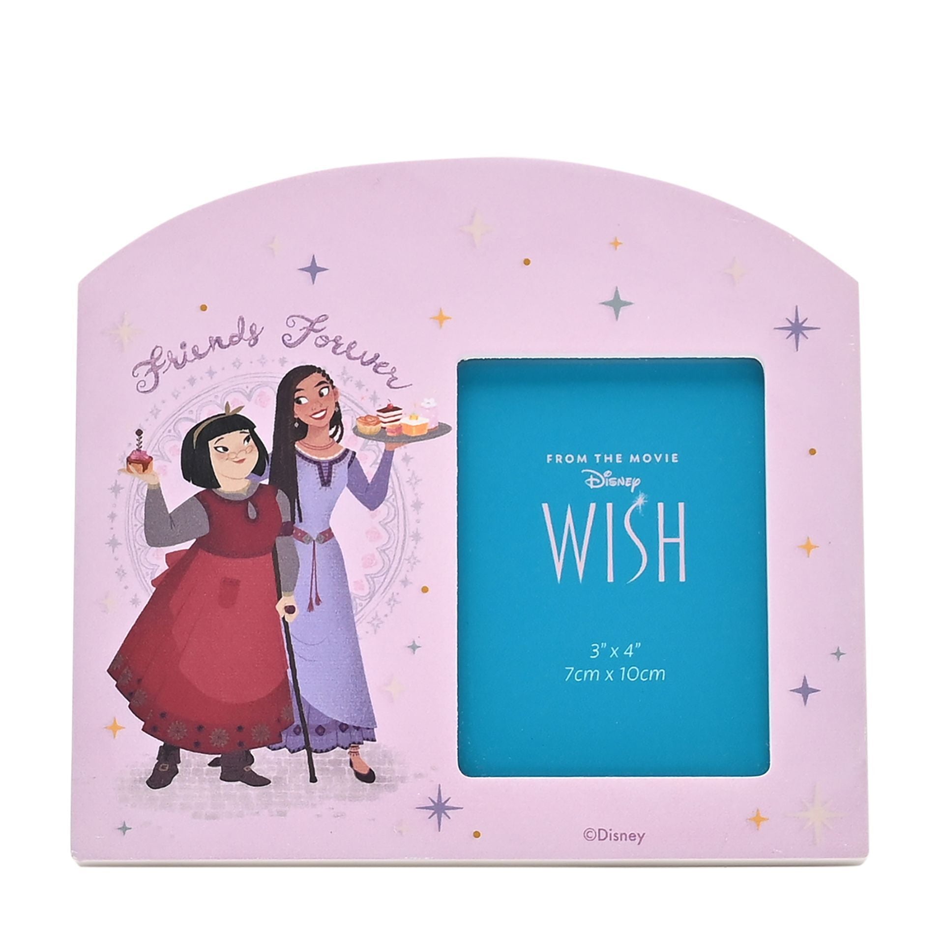 Disney Wish Arched Photo Frame - Friends Forever 3" x 4"